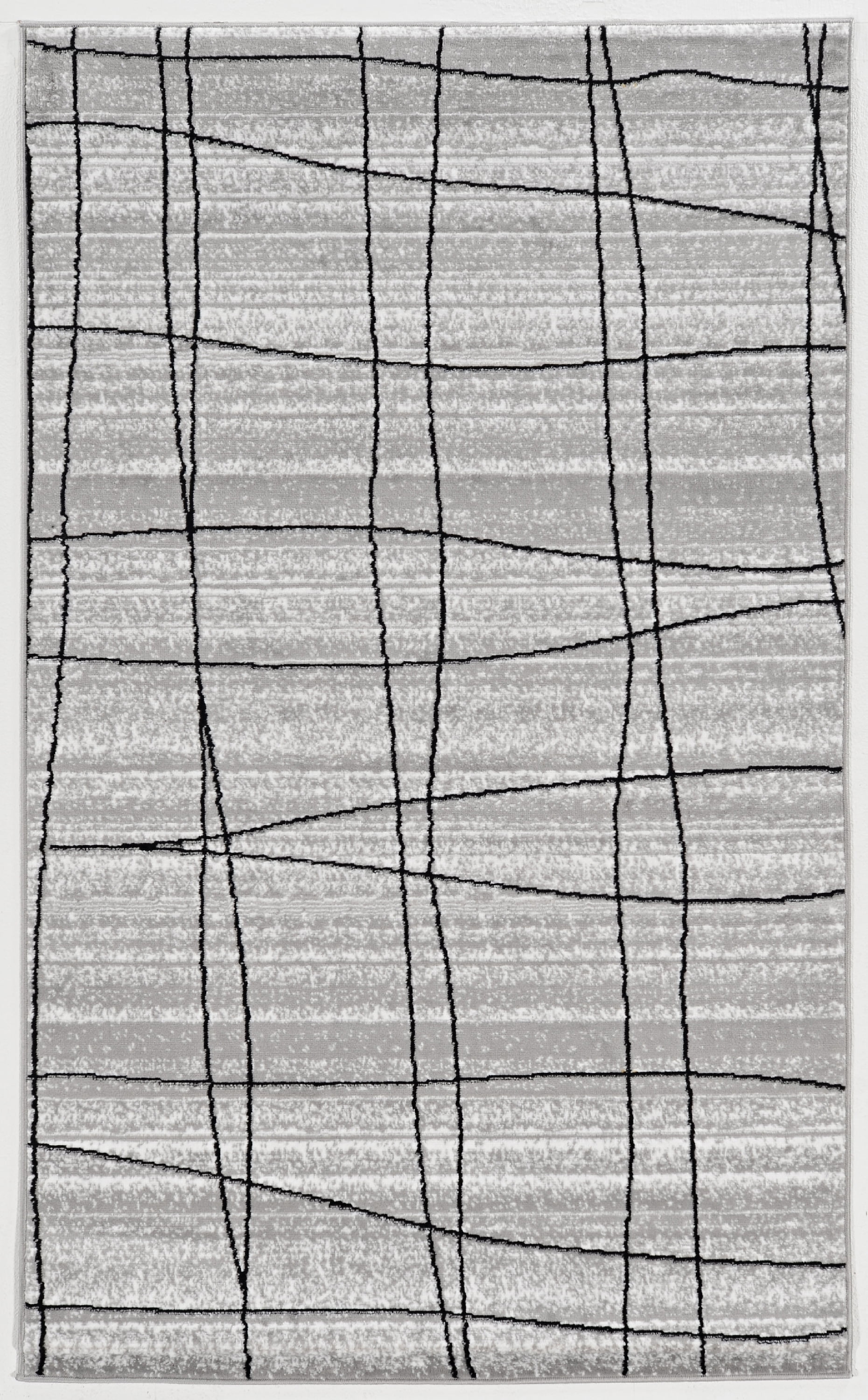 Capri Mod Grey Plaid Rug, Multiple Sizes - Walmart.com