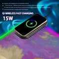 Large RGB Wireless Charging Mouse Pad Three Cute Chickens Pattern14 LED ...