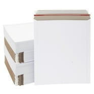 White Rigid Mailers 14 7/8 x 11 7/8 Inches. Pack of 200 Photo Mailer ...