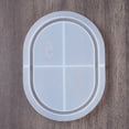 5pcs DIY Oval Storage Tray Silicone Molds Resin Casting Molds For UV ...