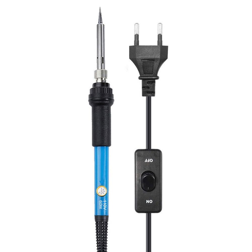 Wartleves Soldador Eléctrico Temperatura Ajustable Soldadura Soldadura ...