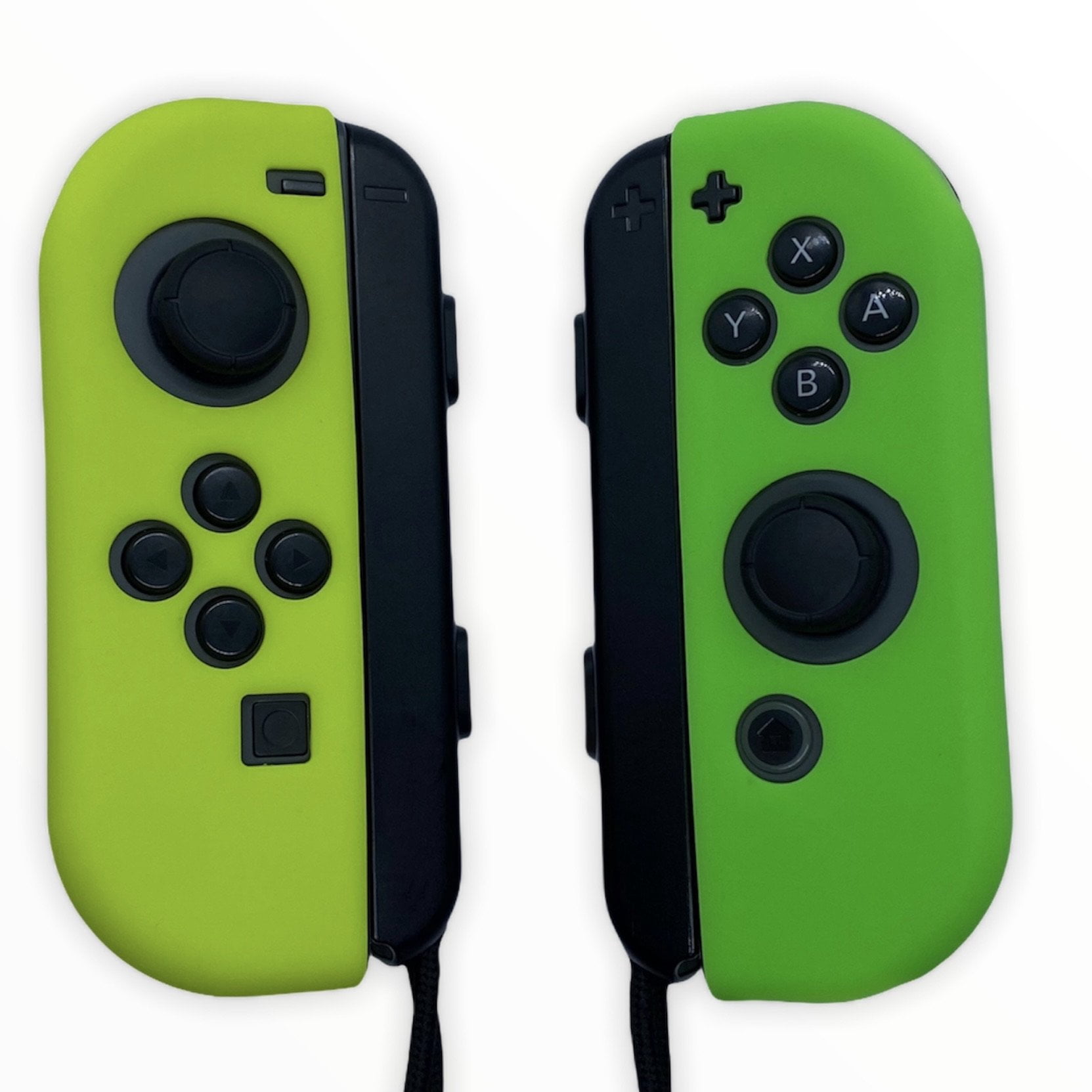 JenDore Neon Yellow & Lime Green Silicone Nintendo Switch Joy-con ...