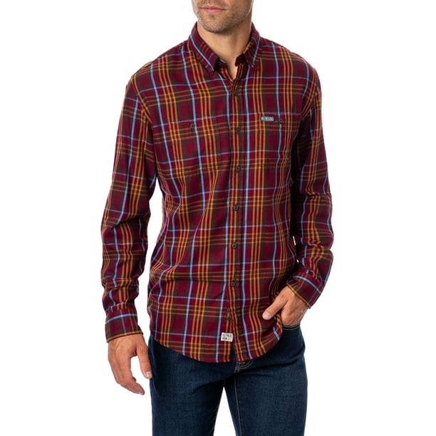 US Polo Assn. - U.S. Polo Assn. Men’s Long Sleeve Button Down Plaid ...