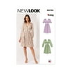 New Look Sewing Pattern 6749 - Misses' Dress With Sleeve Variations ...