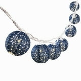 Mainstays Plug in 10 Count Lantern String Lights - Walmart.com