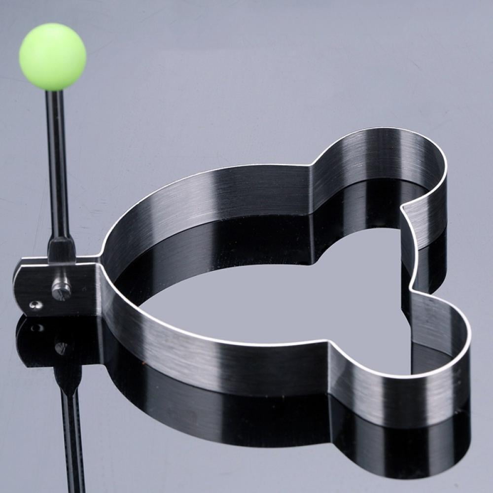 Reusable Pancake Mold for Kids Various Shapes Stainless Steel Fried Egg ...