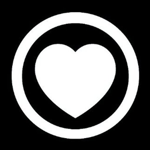 State of Trance Heart Vinyl Cut Decals With No Background (2 Pack ...