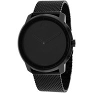 Movado Series 800 Chronograph 42mm Black Dial Silver Tone Men's Watch ...