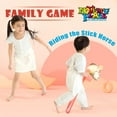 2Pcs Inflatable Stick Horse Toy - 38 Inches Inflate Horsehead Balloons ...