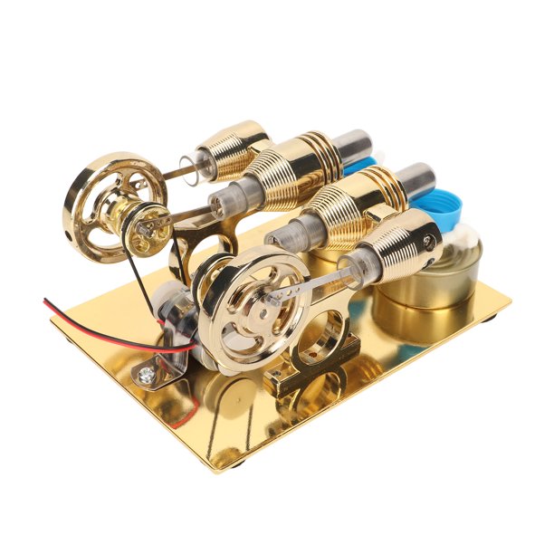 Stirling Engine Model, Hot Air Stirling Engine High Stability Golden ...