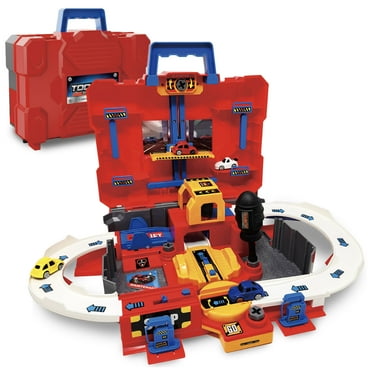 Simplay3 Carry and Go Track Table for Play Cars, Trucks, and Trains ...