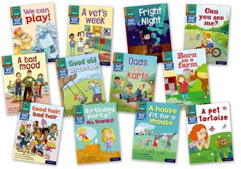 Read Write Inc Phonics Book Bag Books Orange Set 4 Storybooks Mixed read-write-inc-phonics-book-bag-books-orange-set-4-storybooks-mixed