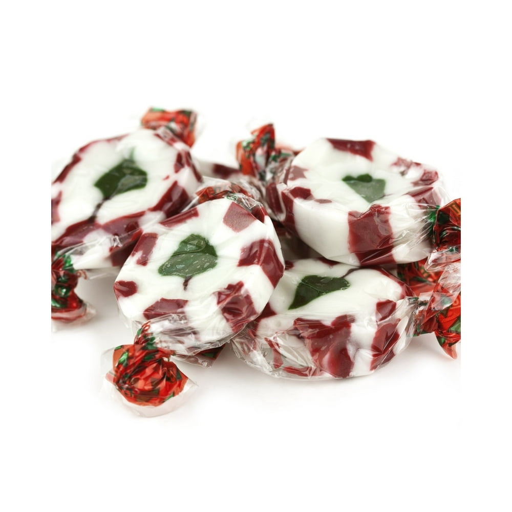 SweetGourmet Christmas Tree Peppermint Nougats | Wrapped Bulk Seasonal ...