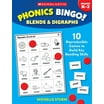 Phonics Bingo: Long & Complex Vowels: 10 Reproducible Games to Build ...