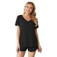 Anygrew Summer Pajama Sets For Womens Shorts Soft Pj Set 2 Piece ...