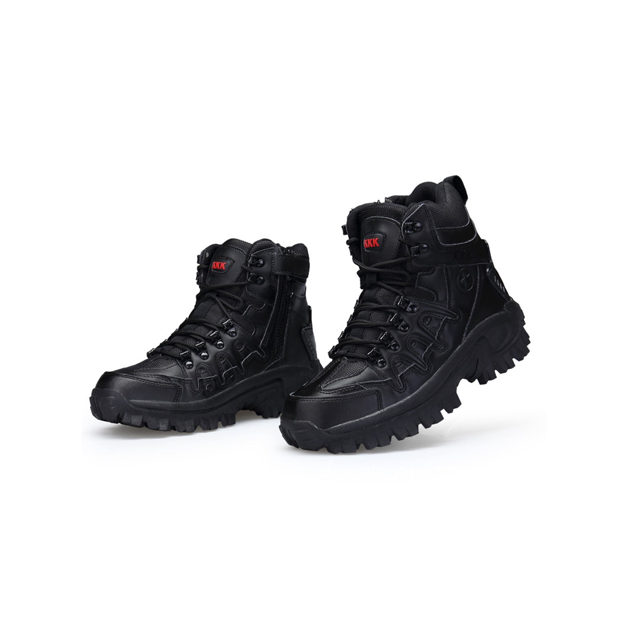 Click here for Ukap Mens Army Combat Boots High Top Hiking Shoes... prices