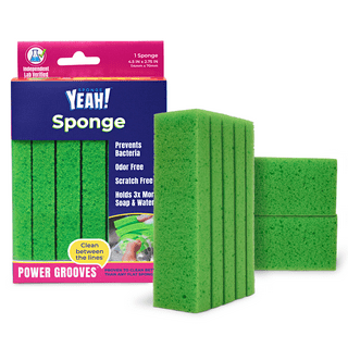 Long Handle Bath Sponge- 22-inch Contoured - Walmart.com