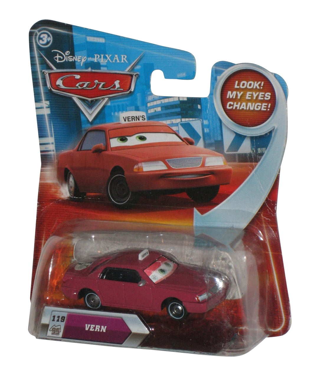 Disney Pixar Cars 2 Movie Vern Eyes Change Vehicle Toy Car #119 ...