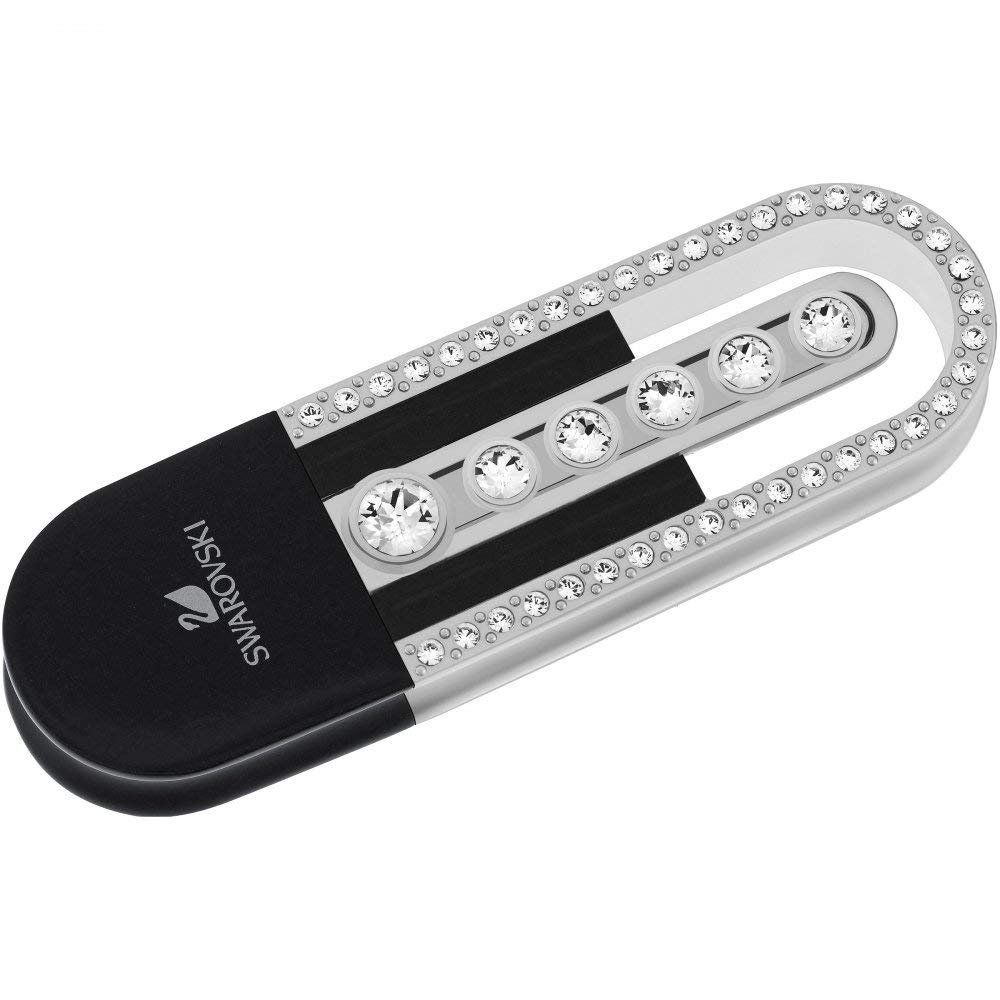 Swarovski Crystals USB 8GB Memory Stick, LOVELY CRYSTALS, Black ...