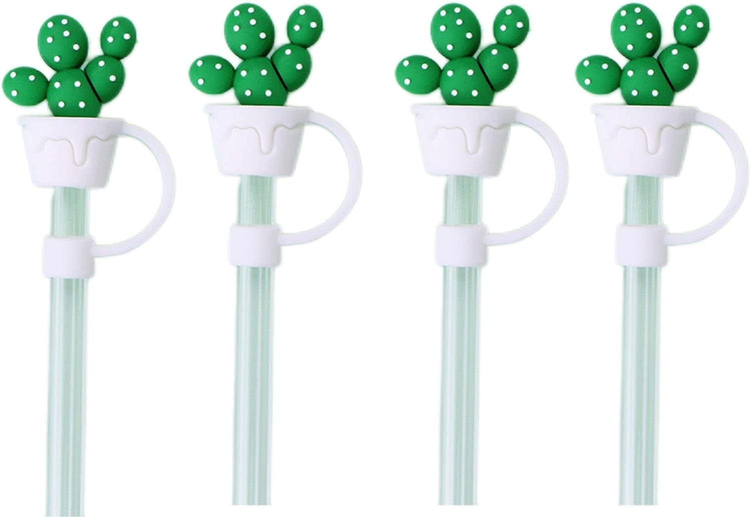 Clouds Straw Cover, 4 Pack Cloud Straw Lids, Reusable Cloud Straw Cover ...