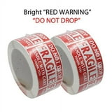 2 Rolls / 1000 Labels, Fragile "Do Not Drop" Handle With Care "Thank ...