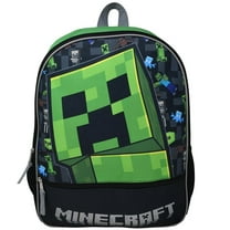 Minecraft Kids School Book Bag - 17" Clear Plastic Backpack with ...