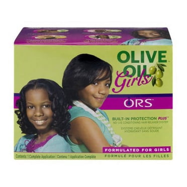 Ors Olive Oil Girls No-Lye Conditioning Hair Relaxer System, Pack of 12 ...