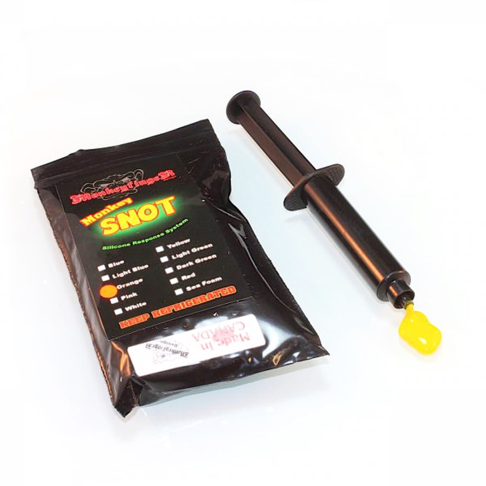 MonkeyfingeR Monkey Snot - Silicone for Your Yo-Yo - Opaque Orange ...