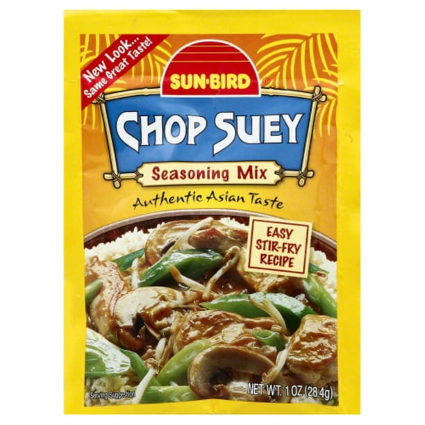 SUNBIRD, MIX SSNNG CHOP SUEY, 1 OZ, (Pack of 24) - Walmart.com