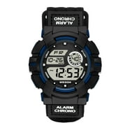 George Men's Digital Sport Wristwatch Plastic Strap - Walmart.com