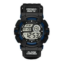 George Men's Digital Sport Wristwatch Plastic Strap - Walmart.com