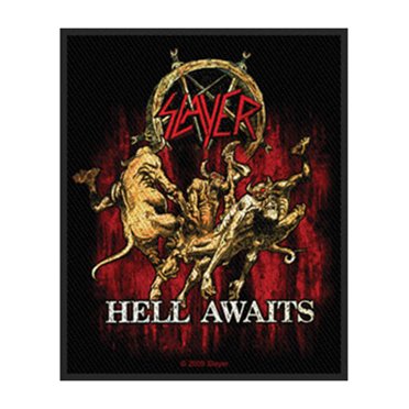 Slayer Pentagram Band Logo Circular Back Patch - Walmart.com