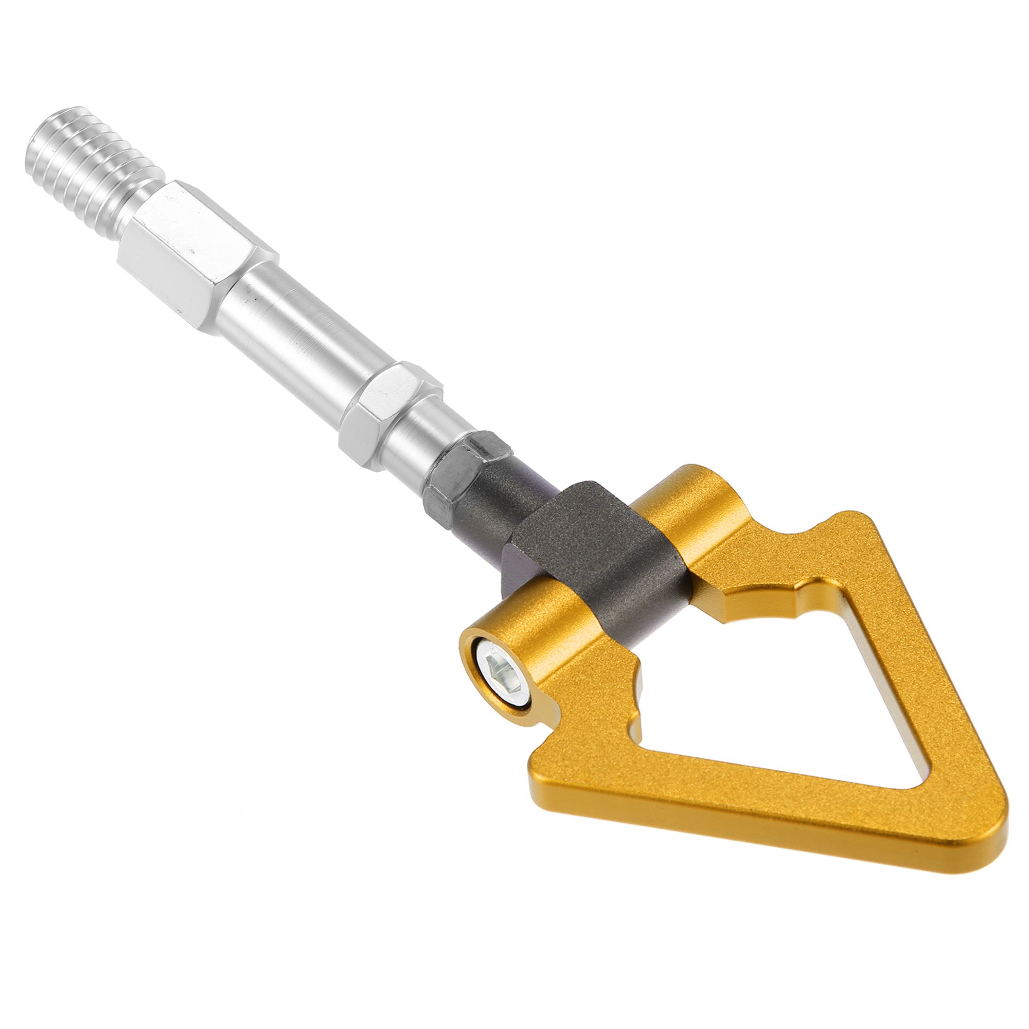 Gold Tone Aluminum Alloy Triangle Shape Front Rear Bumper Trailer ...