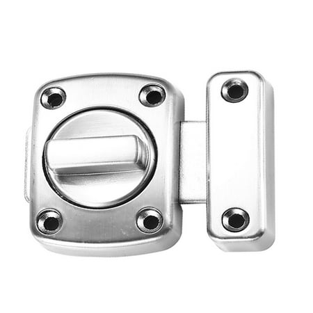 Bathroom Latch Rotate Bolt Zinc Alloy Security Door Slide Lock Latch ...