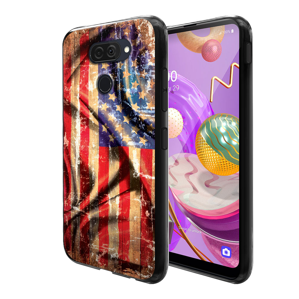 FINCIBO Soft TPU Black Case Slim Cover for LG Q70 Q620 6.4" 2020 (2 ...