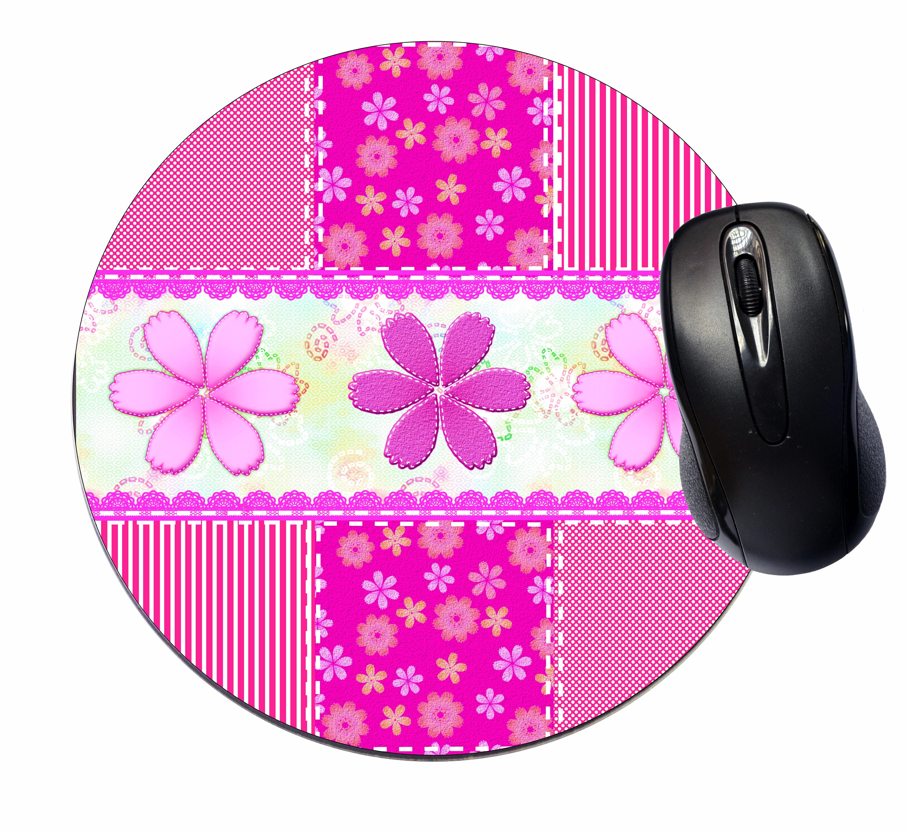 Mouse Mat Pad - Mousepad Cute Desk Round Circle Mousemat - Mouse Pad ...