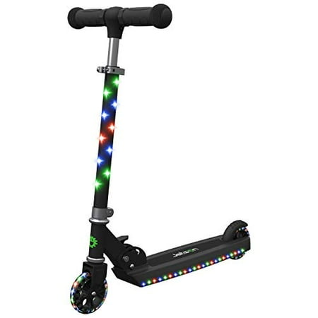 Jetson Jupiter Kick Scooter with LED Light-Up Deck, Stem, and Wheels ...