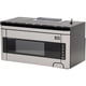 Sharp R-1514 1.5 cu. ft. 1000W Sensor Over-The-Range Microwave ...