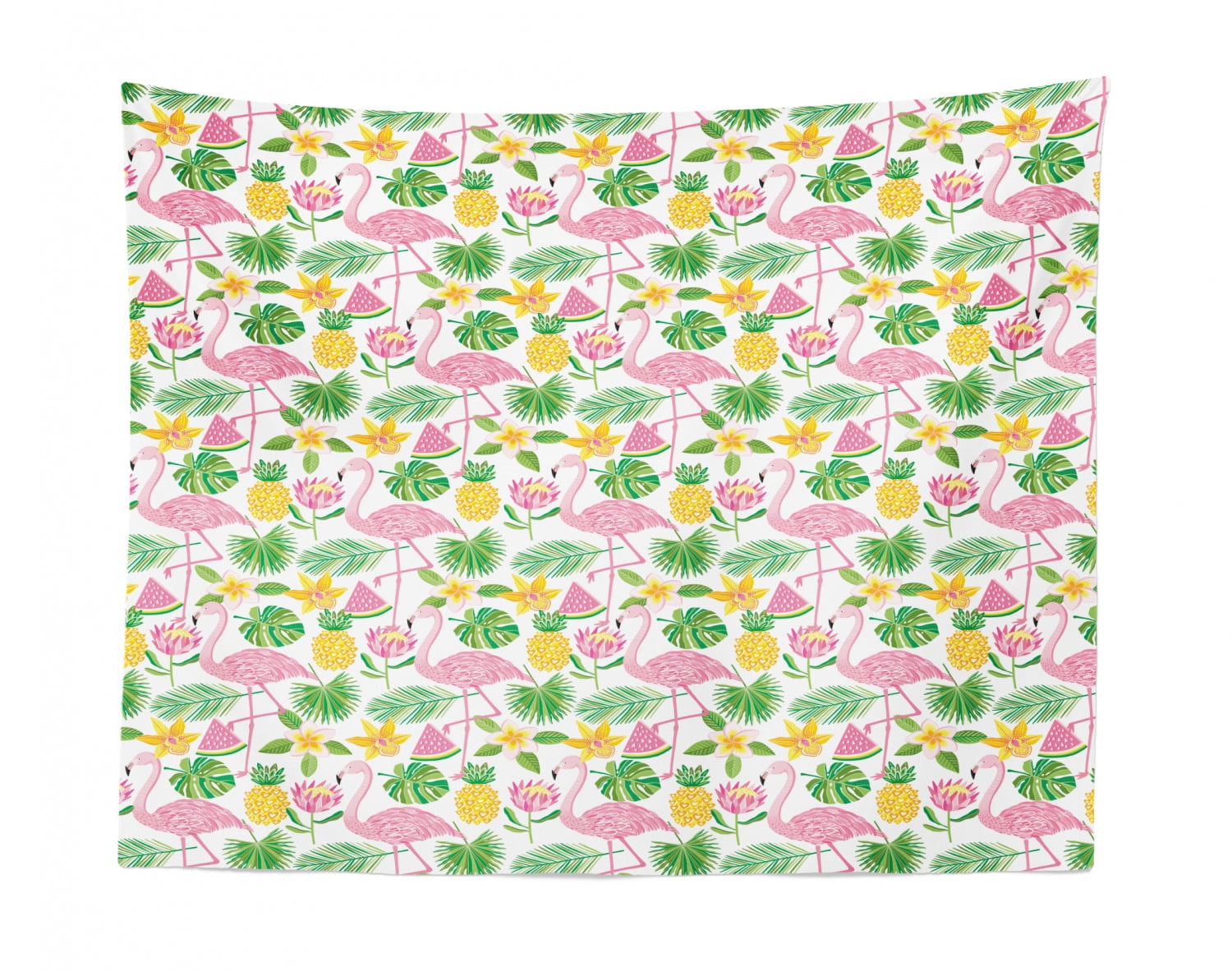 Fox Tapestry, Hand Drawn Horizontally Walking Sketched Animal Drawings ...