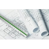 Arteza Architect Ruler, Triangular, Scale, 12" - Walmart.com