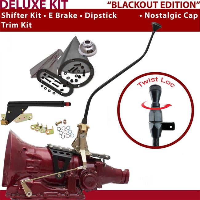 American Shifter 727 Shifter Kit Black 23 in. Swan E Brake Trim Kit ...