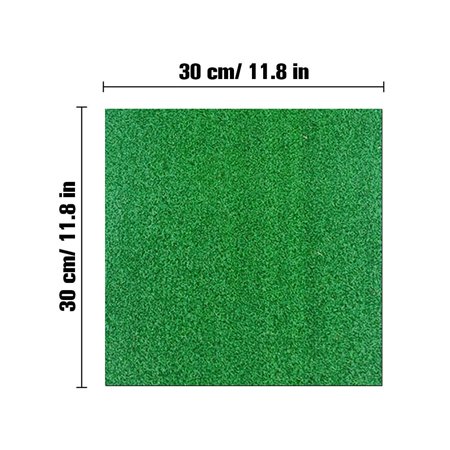 Outdoor Golf Training Percussion Pad Swing Practice Mat Practice Mat ...