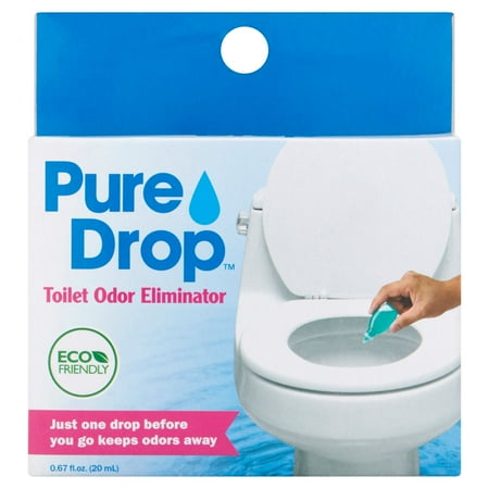 Pure Drop Toilet Odor Eliminator, 0.67 fl oz - Walmart.com