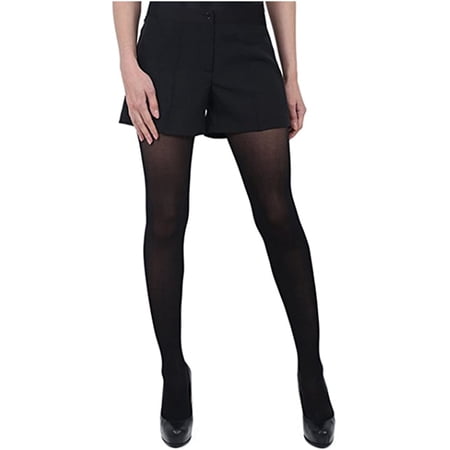 Henry Segal Womens Pocketless Black Tuxedo Shorts with Satin Side ...
