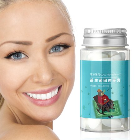 Probiotic Solid Toothpaste Fresh Breath Stain Removal Bad Breath ...