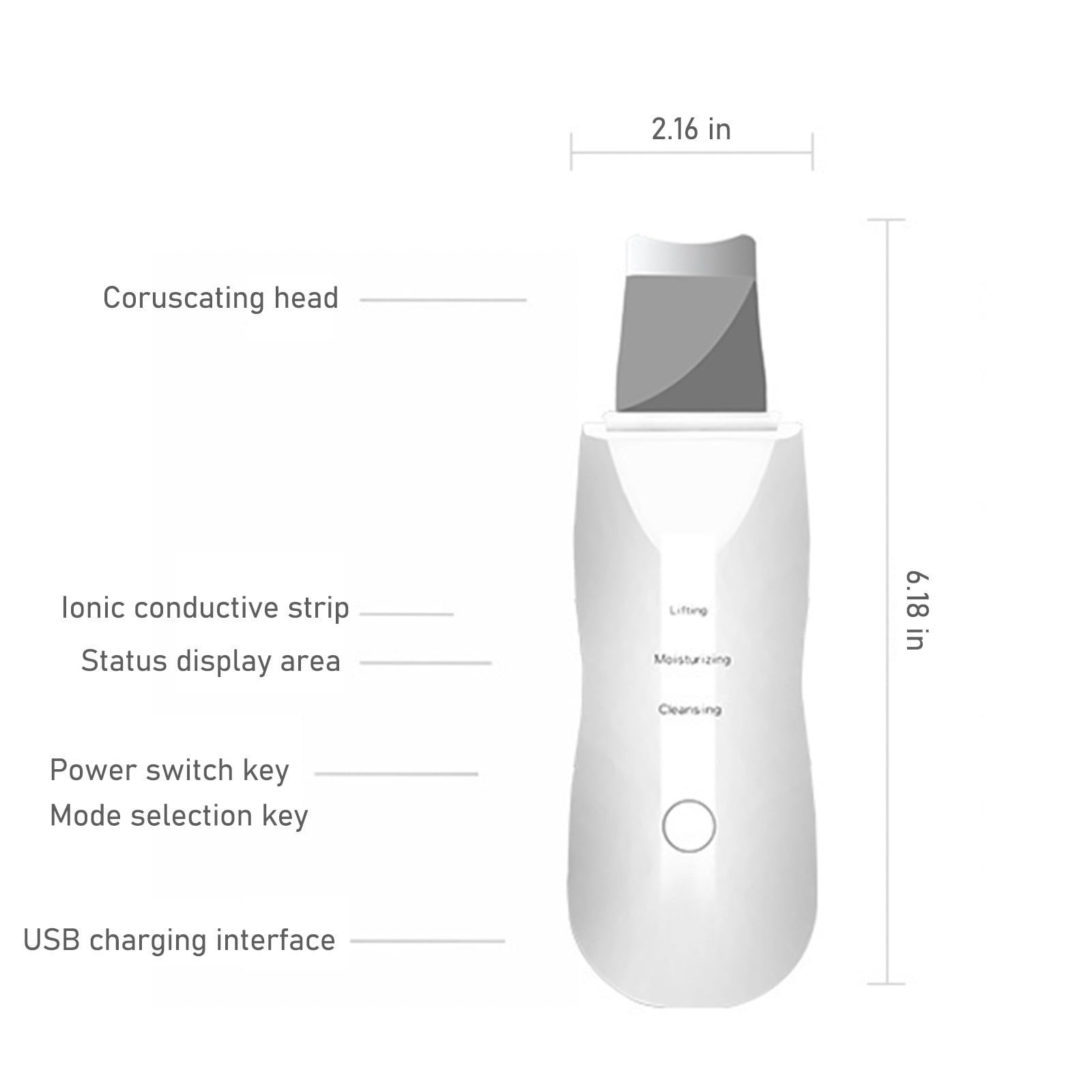 Click here for Rkstn Beauty Device Scrubbers Spatula - Blackhead... prices