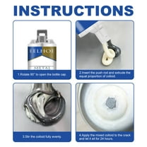 50 ml Metal Repair AB Glue, Metal Epoxy Weld, Cold Weld Metal Repair ...