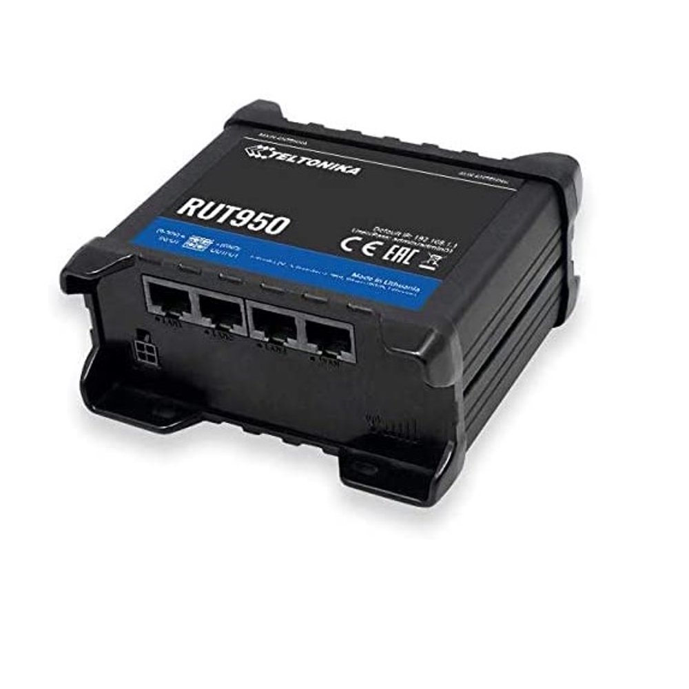 Teltonika RUT950 Industrial 4G LTE Wi-Fi WAN Failover Router for AT&T ...