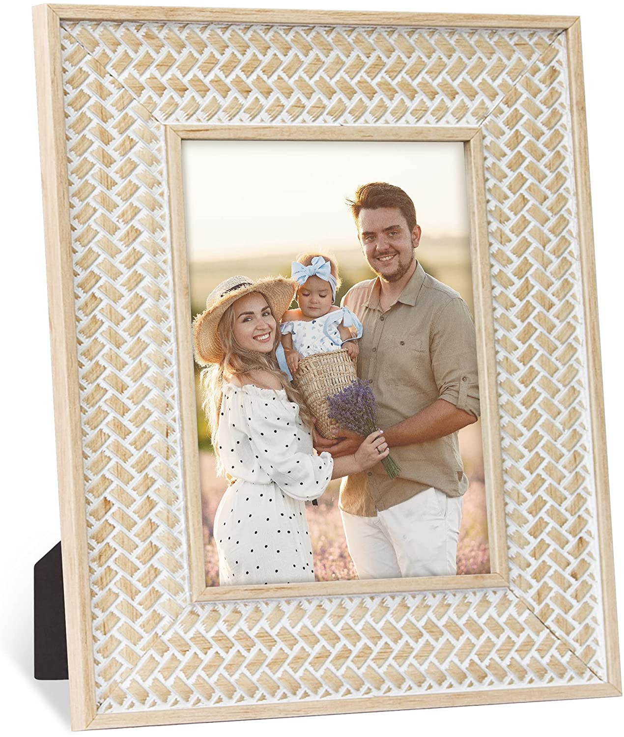 Afuly 5x7 Picture Frame Moroccan Boho Shabby Chic Rustic Farmhouse ...