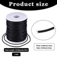 1 Roll Hollow Pipe PVC Tubular Rubber Cord Wrapped Around White Plastic ...